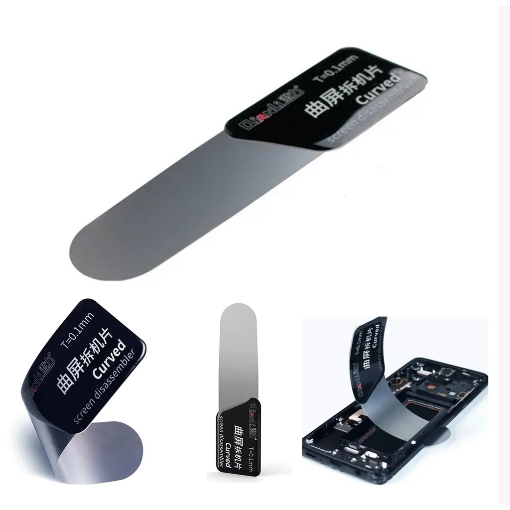 Espatula Para Abrir Celular Flexivel Spudger Qianli 1mm Pronta Entrega ...