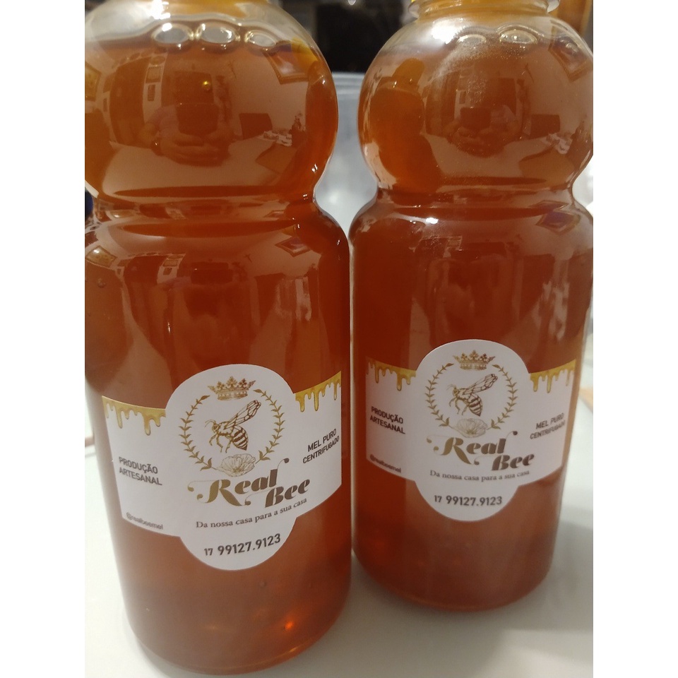 Mel Puro Abelha - Mel Silvestre 100% Puro | Shopee Brasil