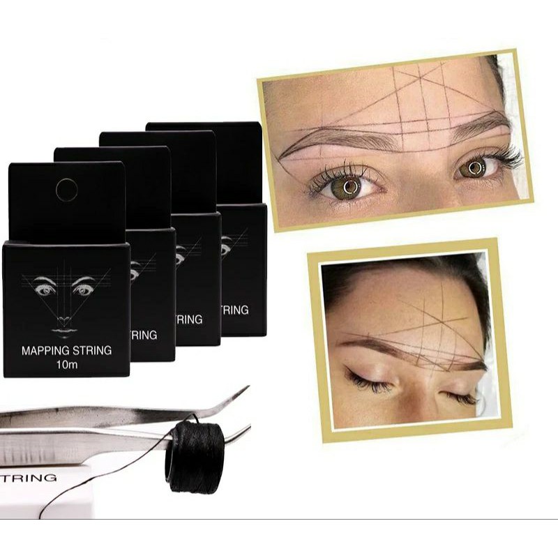 Linha Pigmentada Para Mapeamento De Sobrancelha 10m Shopee Brasil