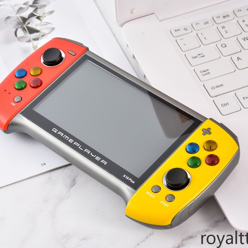 Console De Jogos Portátil X7 Plus 5.1 Polegadas Com 8gb Para Jogos Mp5 ...