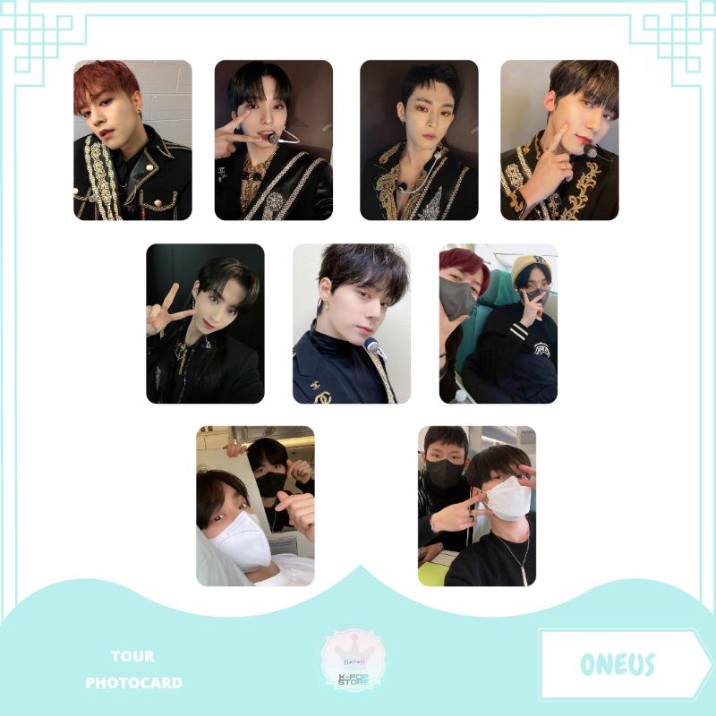 Oneus Photocard fanmade (tour) | Shopee Brasil
