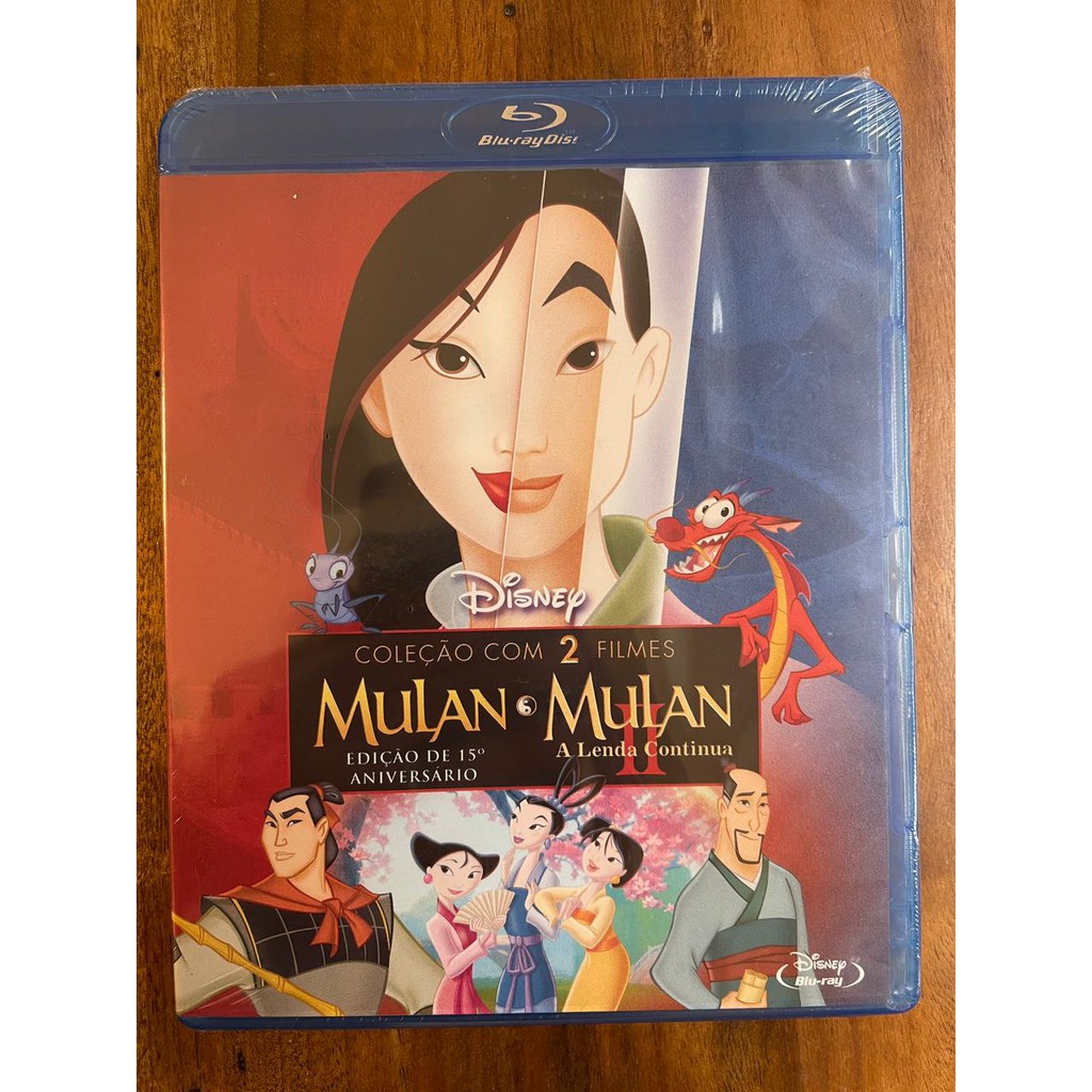 Blu-ray Mulan & Mulan 2 - Disney - Lacrado | Shopee Brasil