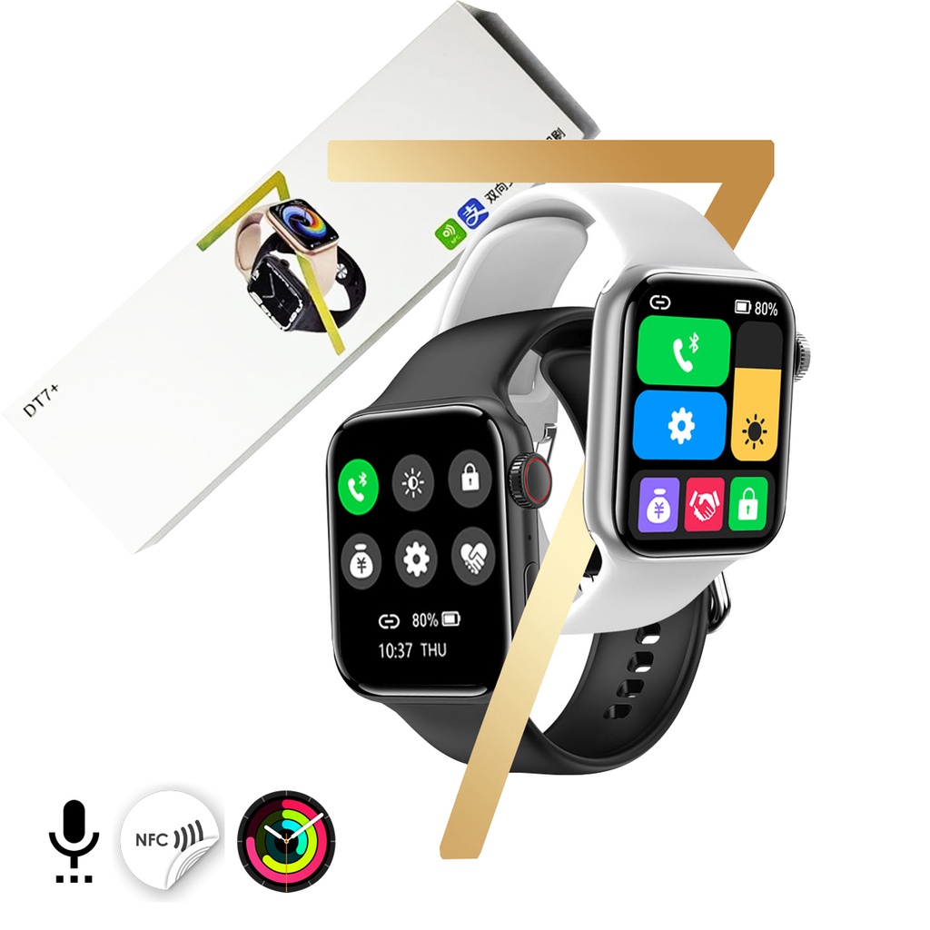 Smarthwatch DT7 Plus Com Nfc Gps Track Tela Infinita HD | Shopee Brasil