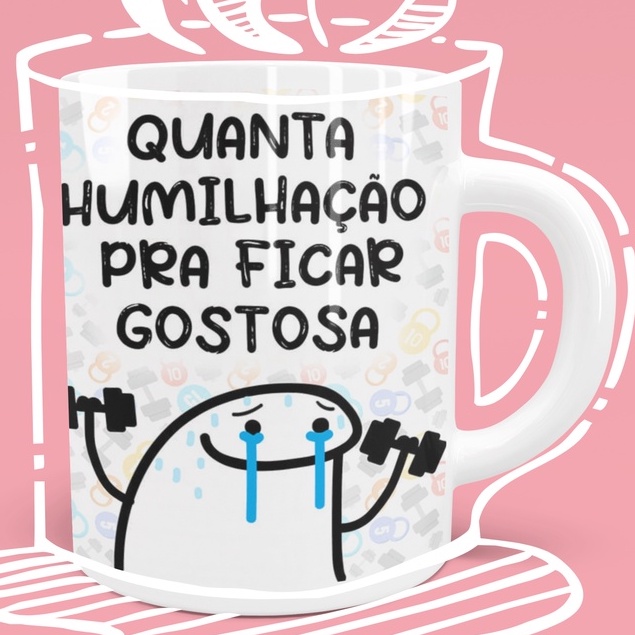 Caneca Flork - Academia | Shopee Brasil