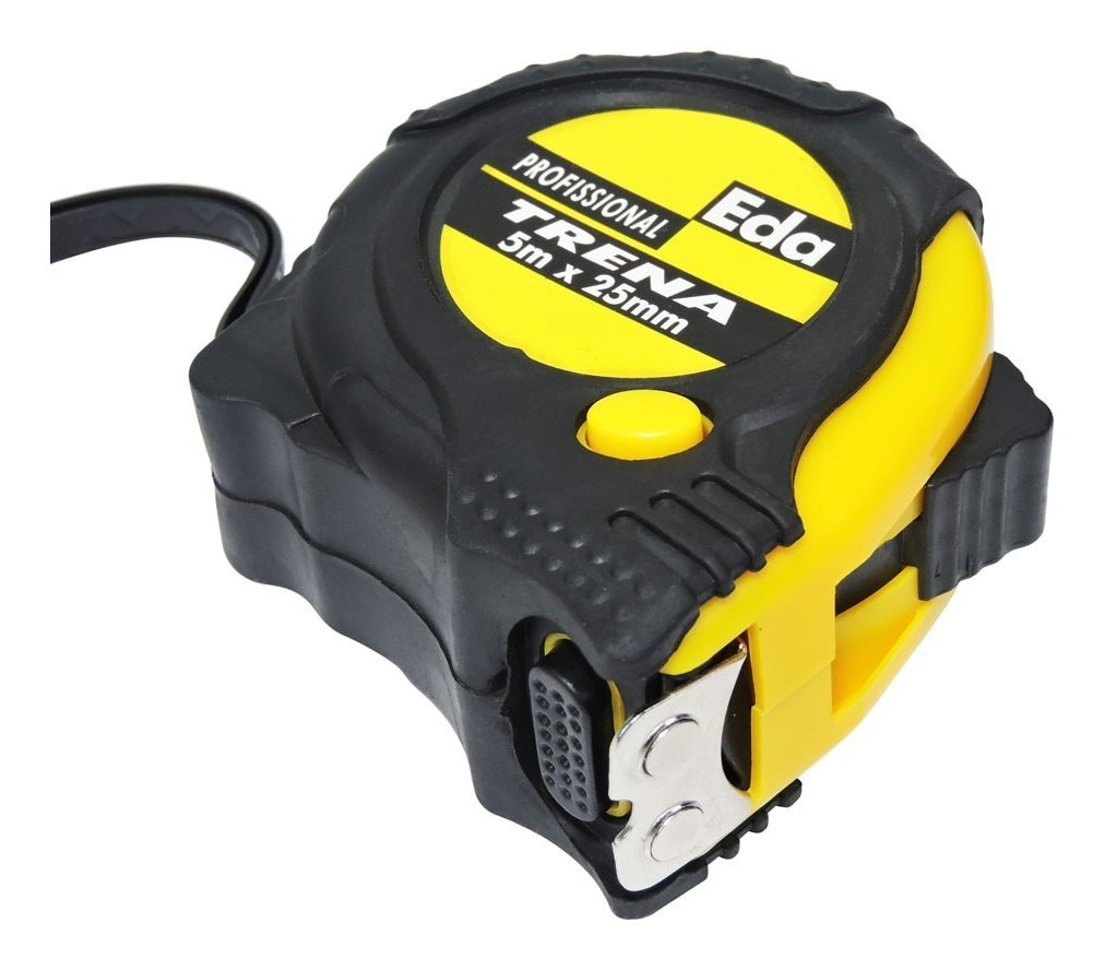 Trena Emborrachada Larga 3 Travas 5m X 25mm Com Ima Na Ponta | Shopee ...