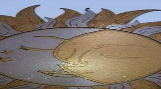 quadro decorativo sol glitter mdf 3mm | Shopee Brasil