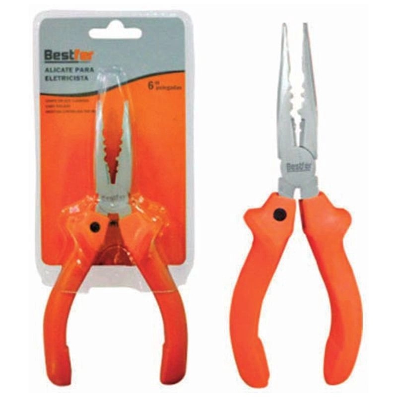 Alicate Para Eletricista Bestfer 6'' | Shopee Brasil