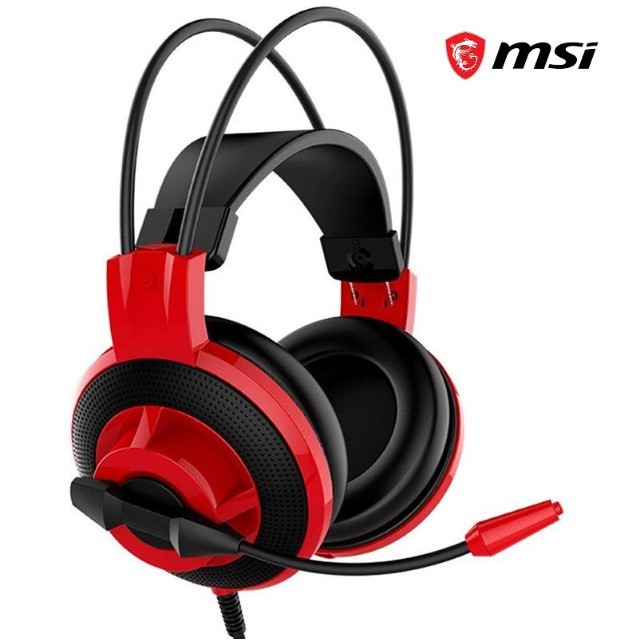 Fone Headset Gamer 7.1 Virtual Msi Ds501 | Shopee Brasil