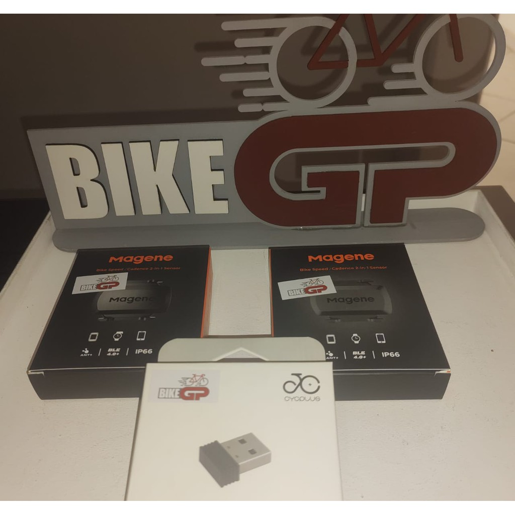 KIT ZWIFT, 01 SENSOR DE CADÊNCIA, 01 SENSOR DE VELOCIDADE, 01 ANTENA ...