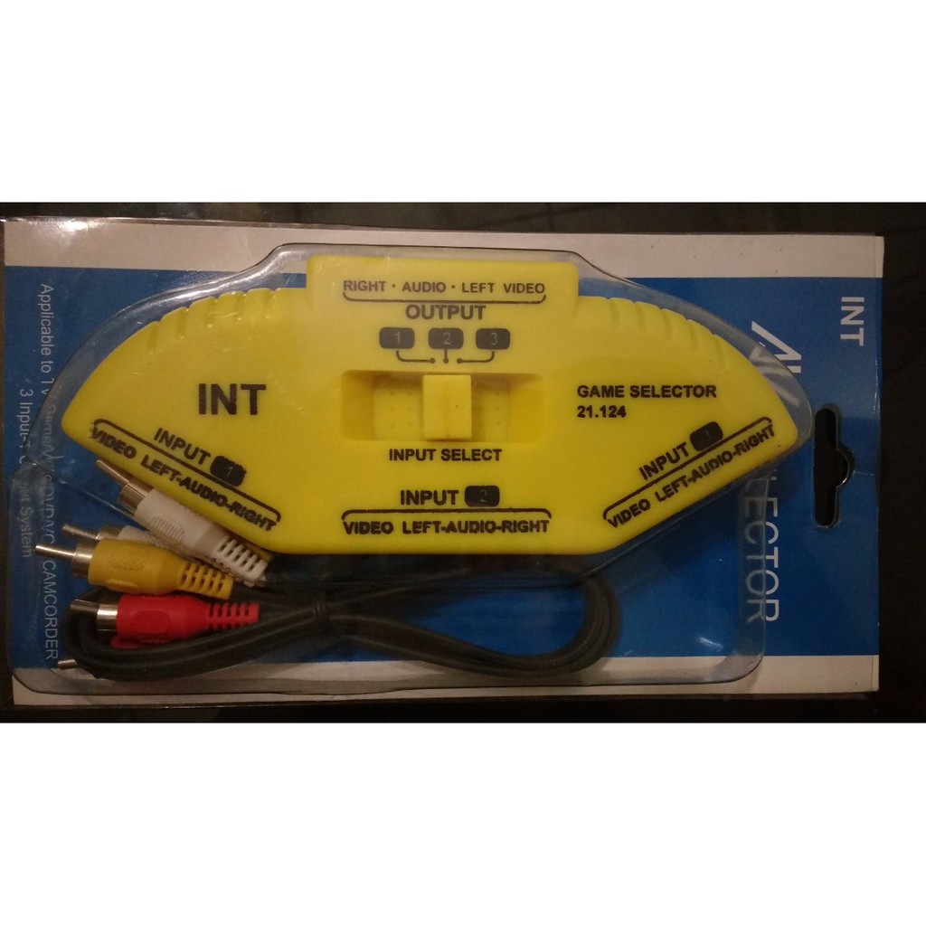 Game Selector Video Game Dvd Aparelho Tv Jogos Som | Shopee Brasil