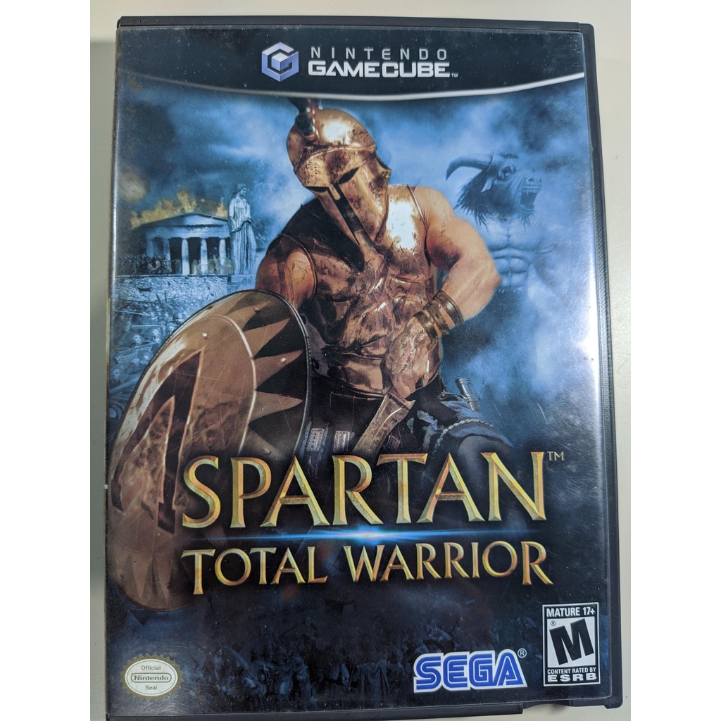 jogo spartan total warrior game cube original | Shopee Brasil