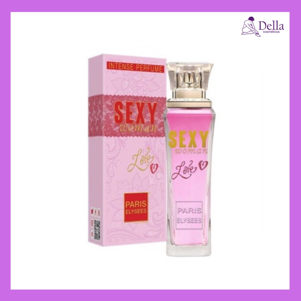 Perfume Feminino Sexy Woman Love Paris Elysees EDT- 100ML | Shopee Brasil