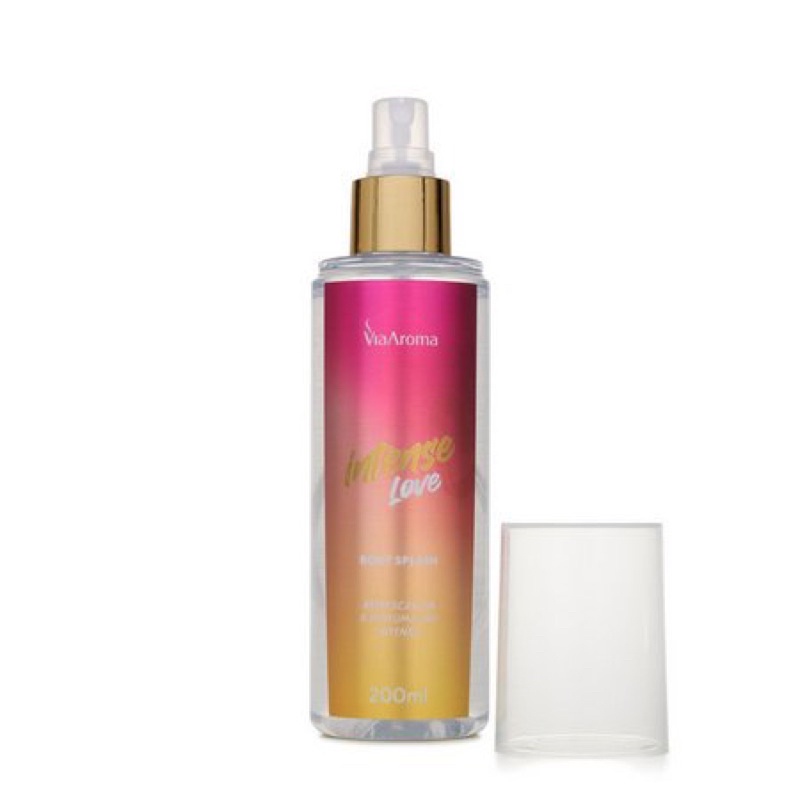 Body Splash Desodorante Intense Love 200ml Via Aroma | Shopee Brasil