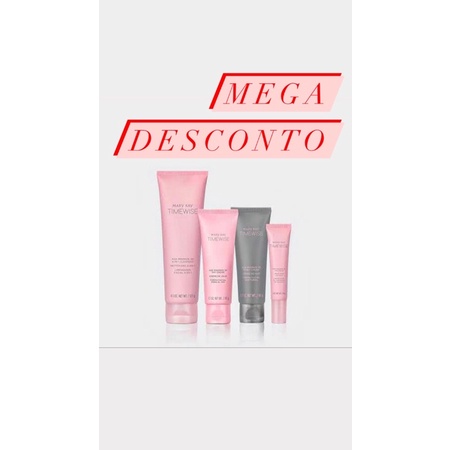 Kit Sistema 3D anti idade com 4 produtos TimeWise Mary Kay | Shopee Brasil