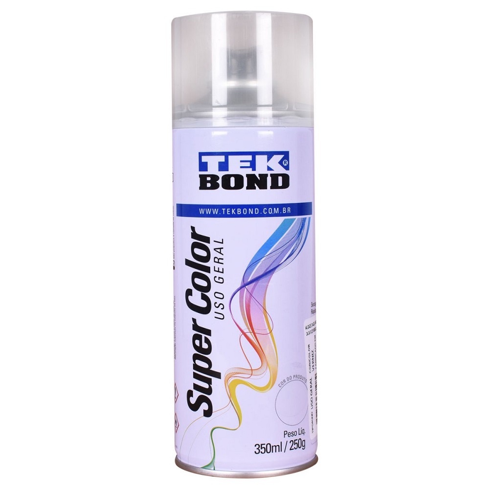 Verniz Spray Incolor Brilhante 350mL Tekbond | Shopee Brasil