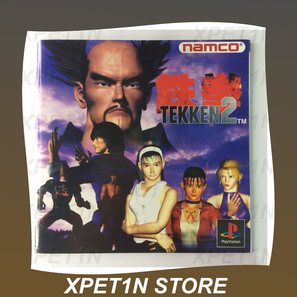 Tekken 2 Playstation PS1 JP Original - Corre Que Ta Baratinho