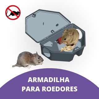 5 Armadilhas Funcionais Para Ratos Roedores | Shopee Brasil
