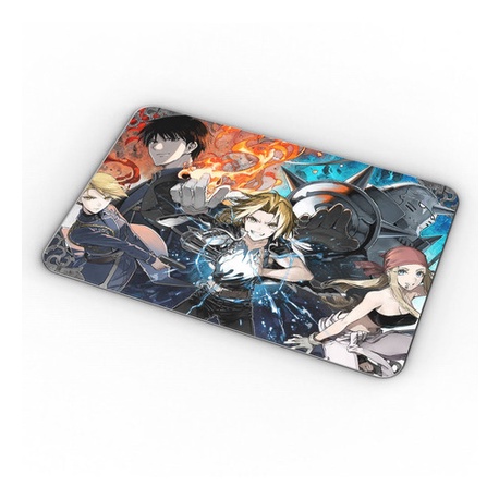 Mouse Pad Full Metal Alchemist Anime Gamer - 40cm X 28cm | Shopee Brasil