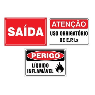 Placa Aviso Ambientes Personalizada Ps/pvc 30x20cm | Shopee Brasil
