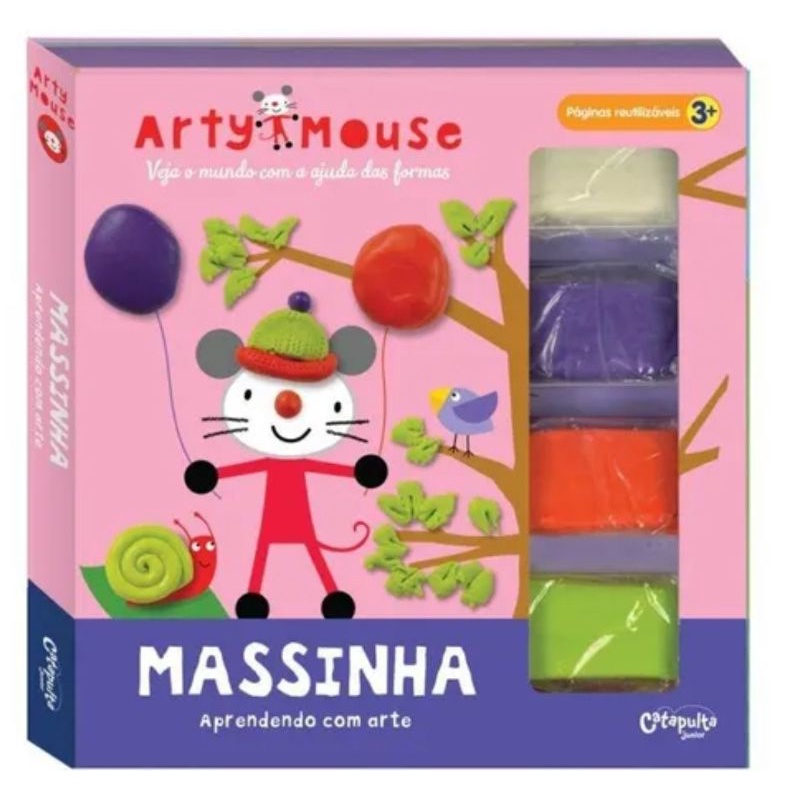 Livro ArtMouse Massinha - Ed Catapulta | Shopee Brasil