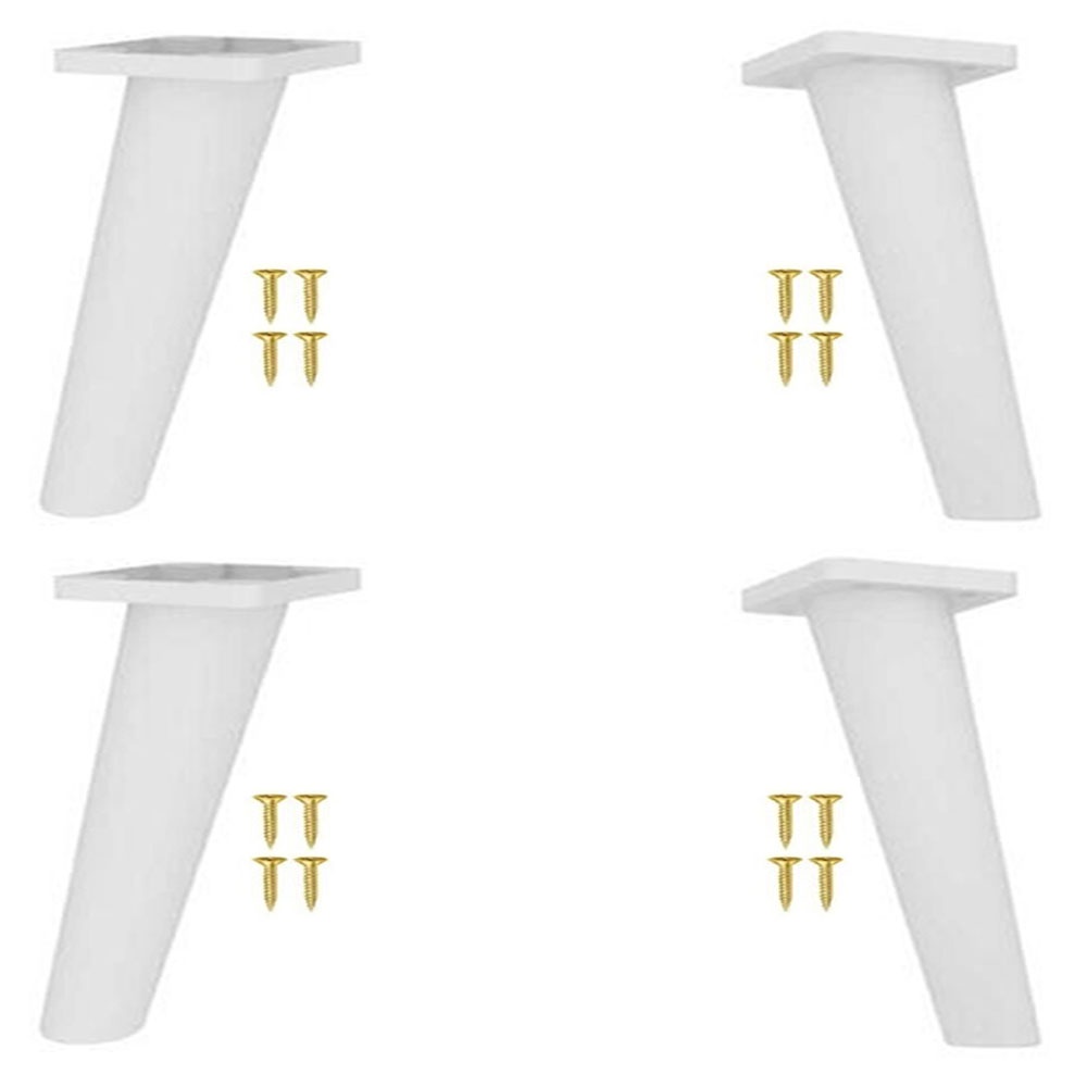 Kit 4 Peças - Pé Retrô Paris Móveis Armário Gabinetes Estante 16cm ...