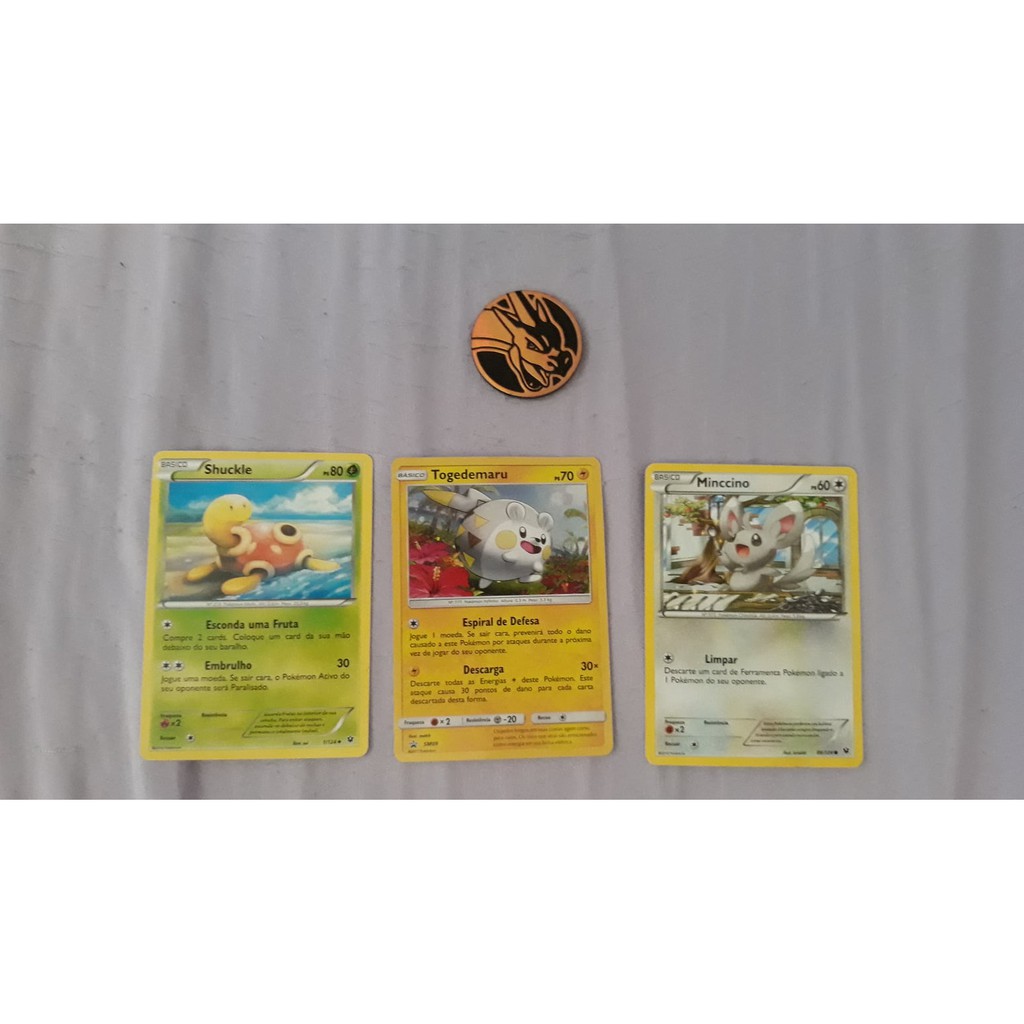 Pokemon tazo card rpg Raro | Shopee Brasil