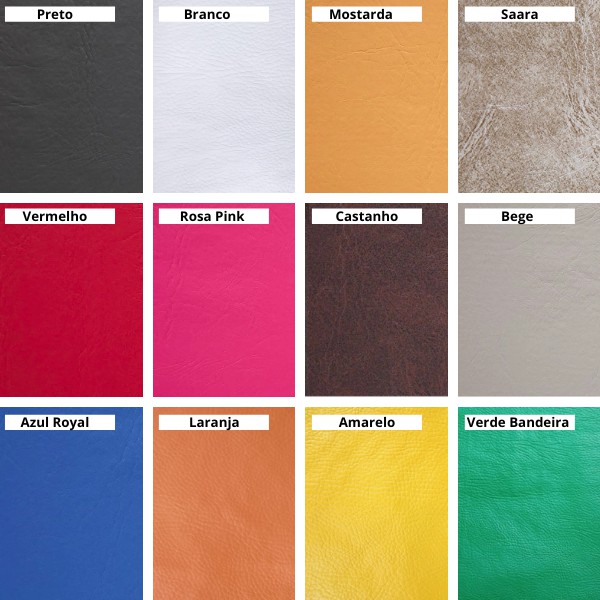 Tecido Corino Liso - Couro Sintético 50cm x 1,40 mt Impermeável-tecido ...