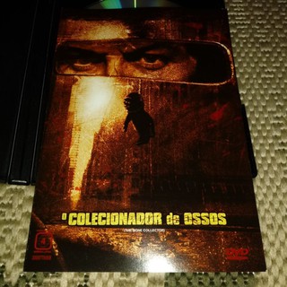 DVD O Colecionador de Ossos Denzel Washington / Angelina Jolie Original | Shopee Brasil