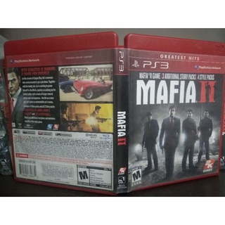 Mafia 2 Directors Cut Mapa Poster Mídia Física Original PS3 | Shopee Brasil