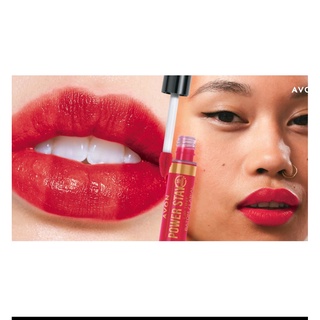 Lip Tint Power Stay Batom Avon_ Vermelho Discreto 3ml. | Shopee Brasil
