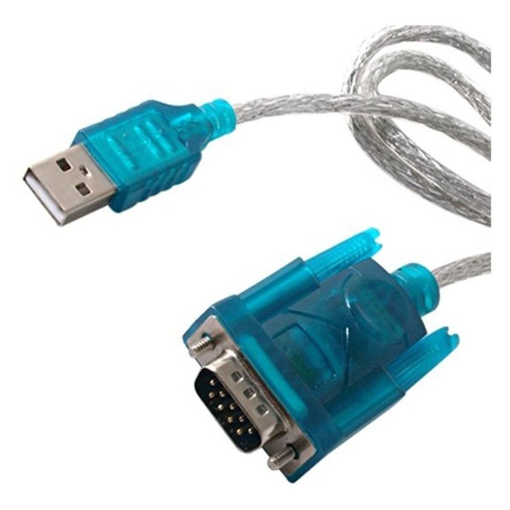 ADAPTADOR DB9 USB 9 PINOS RS232 CABO CONVERSOR USB | Shopee Brasil