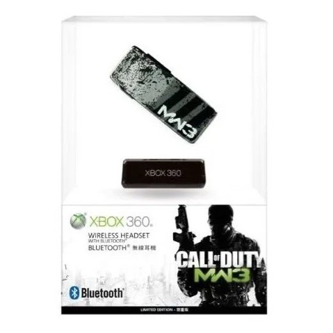 Fone Headset Bluetooth Xbox 360 Call Of Duty MW3 Original Lacrado ...
