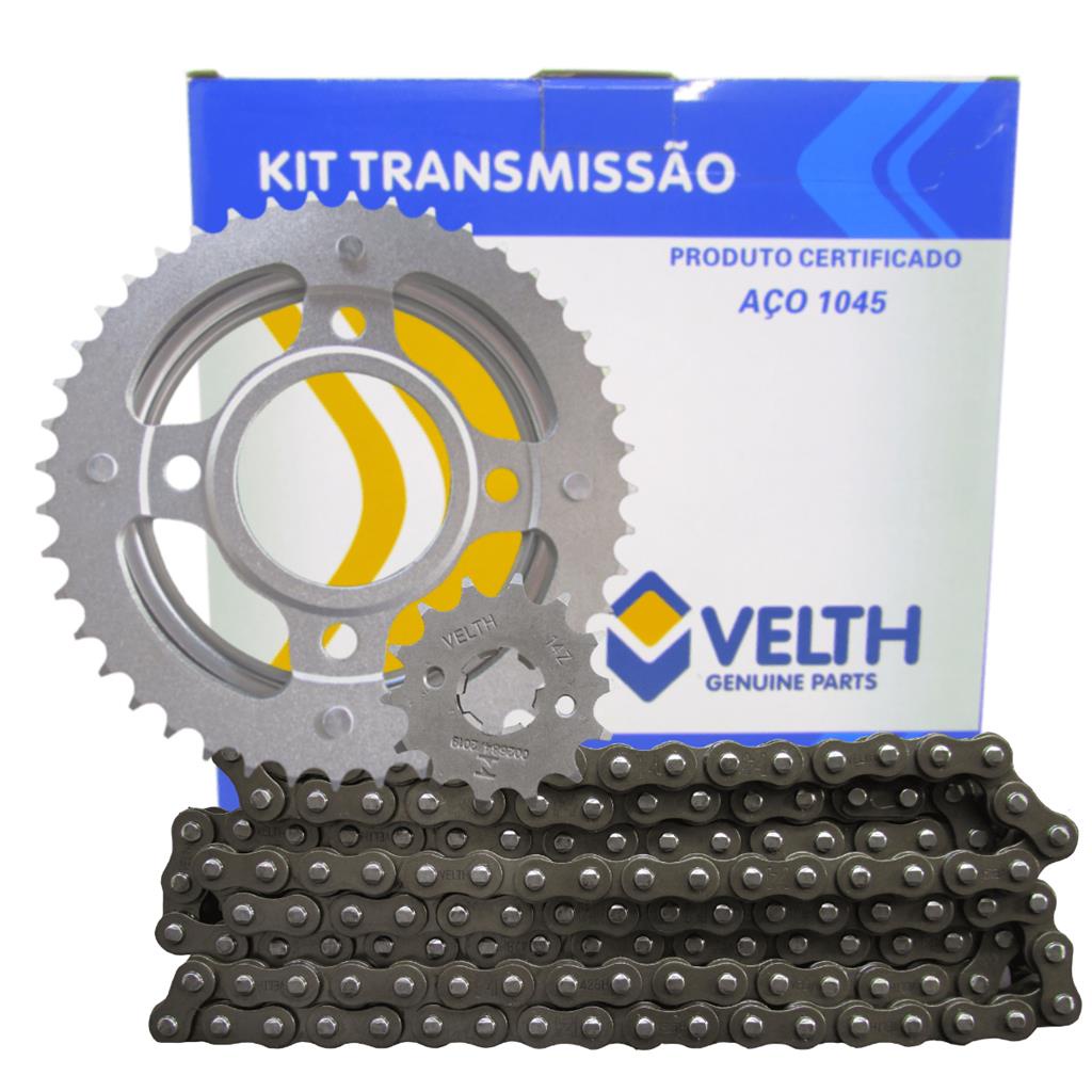 Kit transmissao relacao honda titan 125 2000 2001 2002 2003 2004 2005 2006 2007 2008 - Escorrega ...