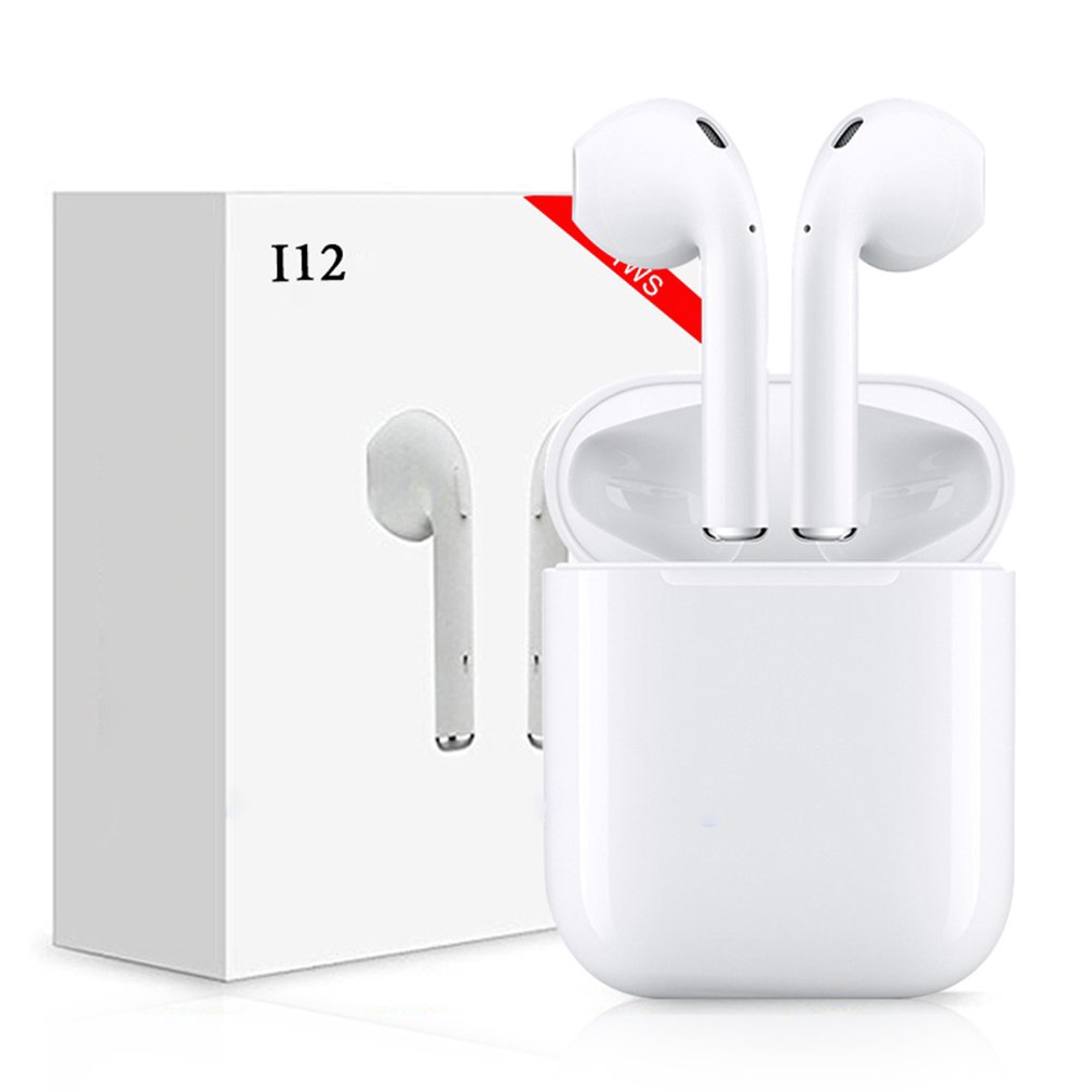 i12 TWS mini Fone De Ouvido Baixo Sem Fio Bluetooth 5.0 pk i10 i11 xy ...