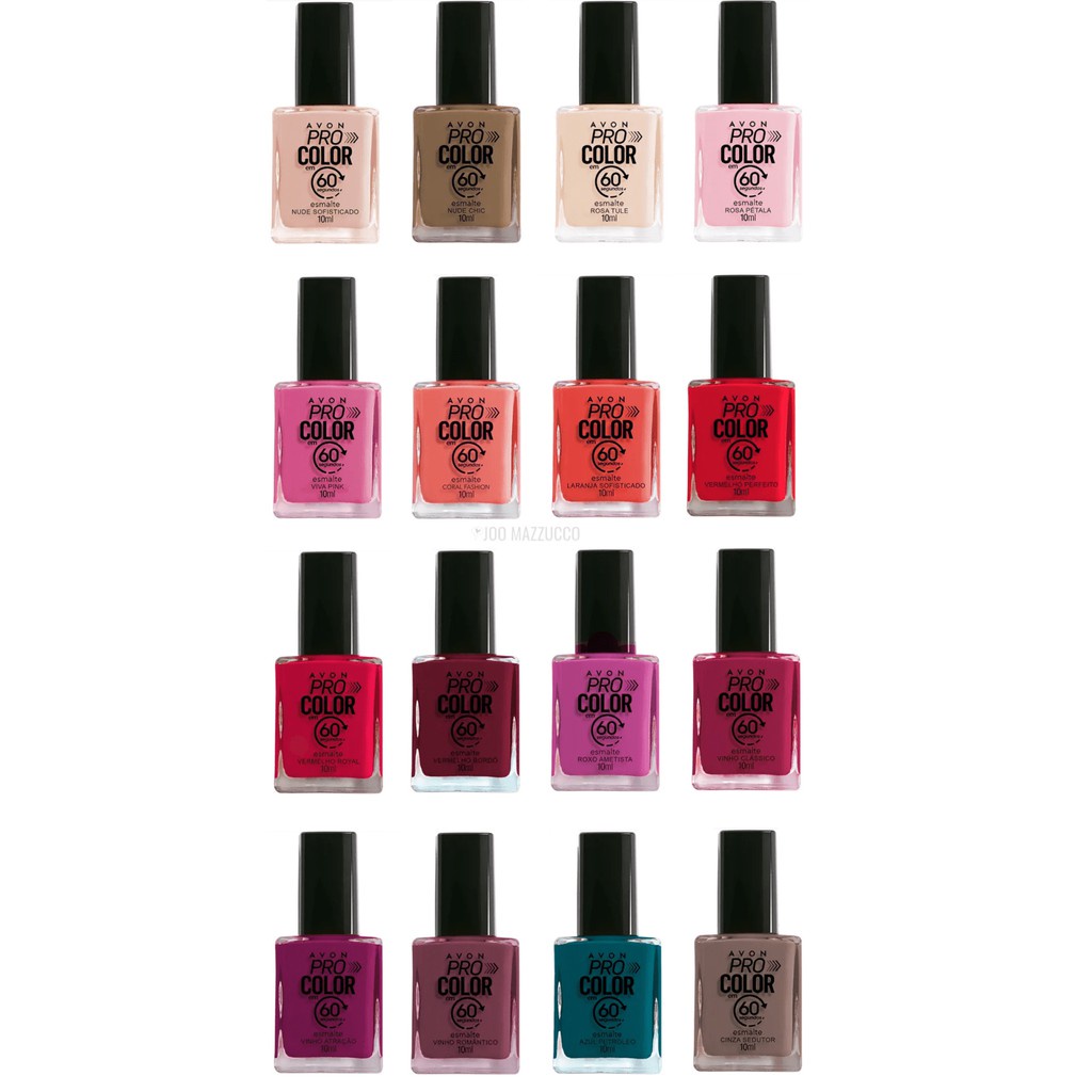 Esmalte Ultra Color Avon 60 Second Express 10ml | Shopee Brasil