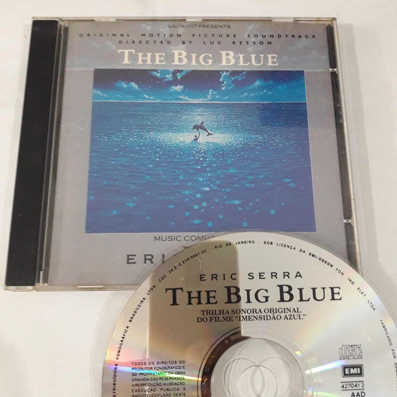 Cd - THE BIG BLUE - Soundtrack - Trilha Sonora Original | Shopee Brasil