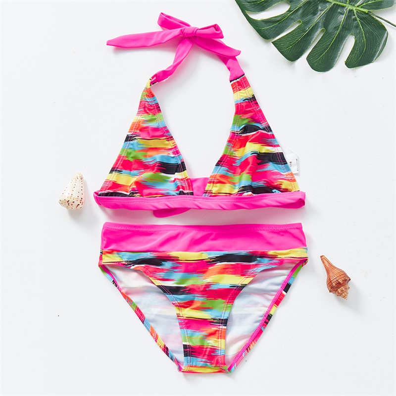 Maiô Biquíni Infantil Menina 2022 Verão Roupas De Praia Moda Praia ...