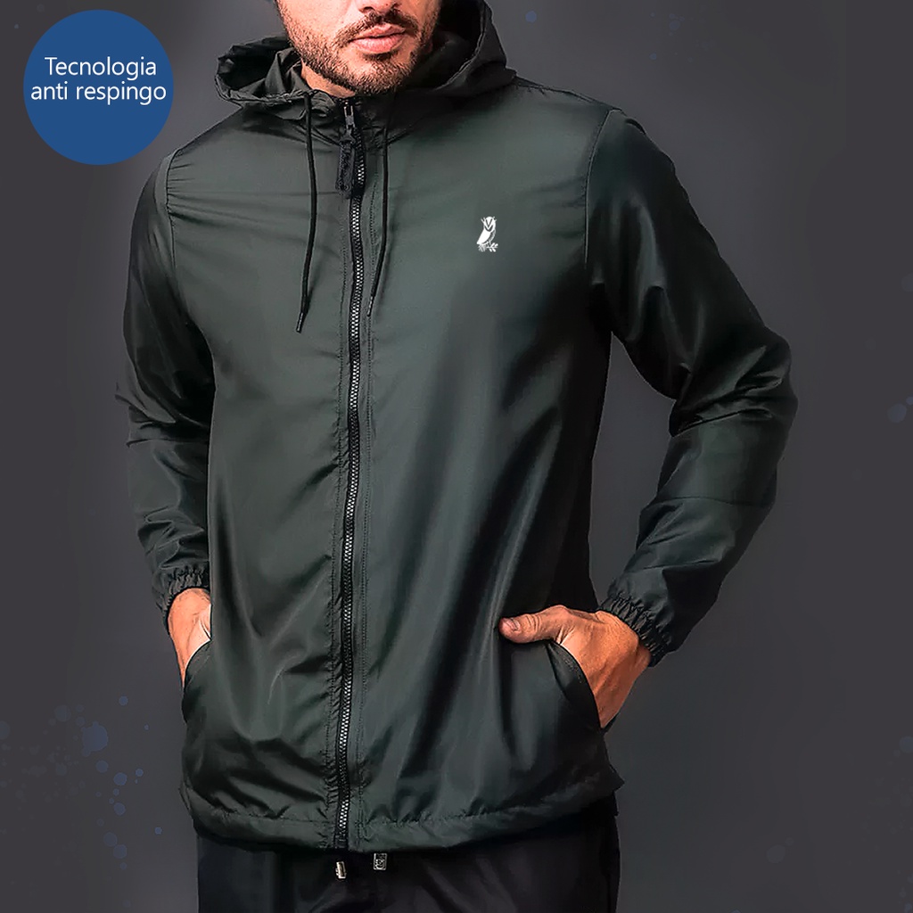 Jaqueta Corta Vento Ciclismo Semi Imperme vel Verde Desconto No Pre o