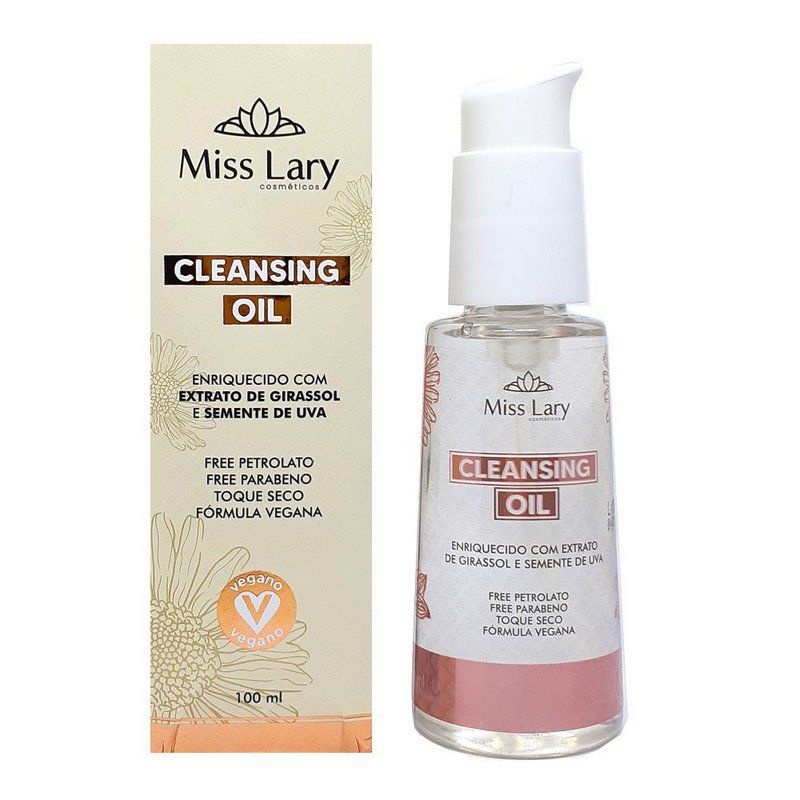 Cleansing Oil Limpeza Profunda Miss Lary | Shopee Brasil