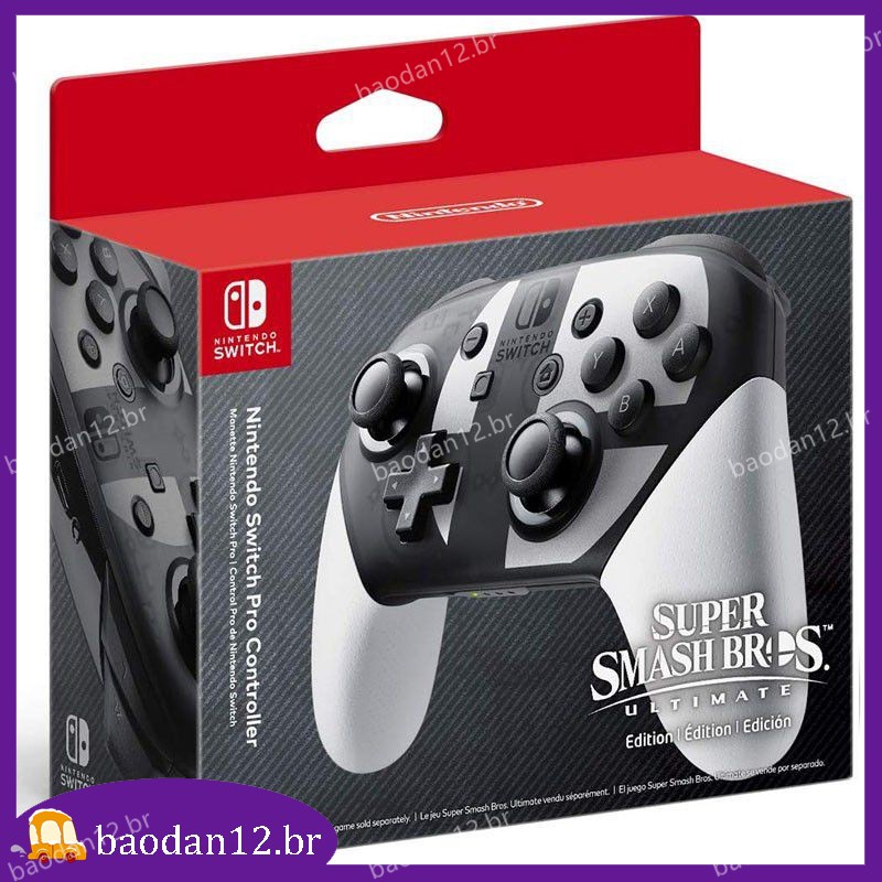Autêntico e 100% original Nintendo Switch Pro Controller 6 meses de ...