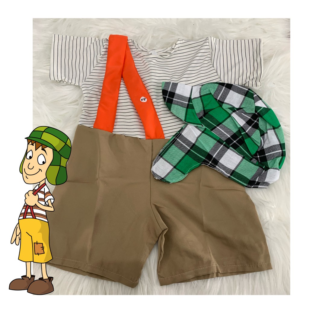 Roupa Temática do Chaves. | Shopee Brasil