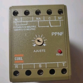 Rele Falta De Fase Ppnf Coel 380v 50/60 Hz | Shopee Brasil