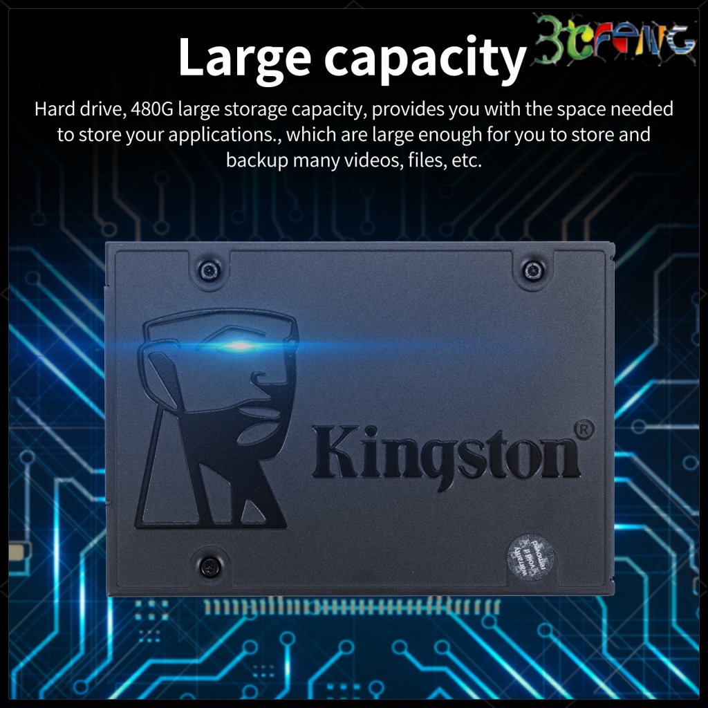 SSD Interno Kingston A400 120GB 240GB 480GB 2,5 Polegadas / Disco ...