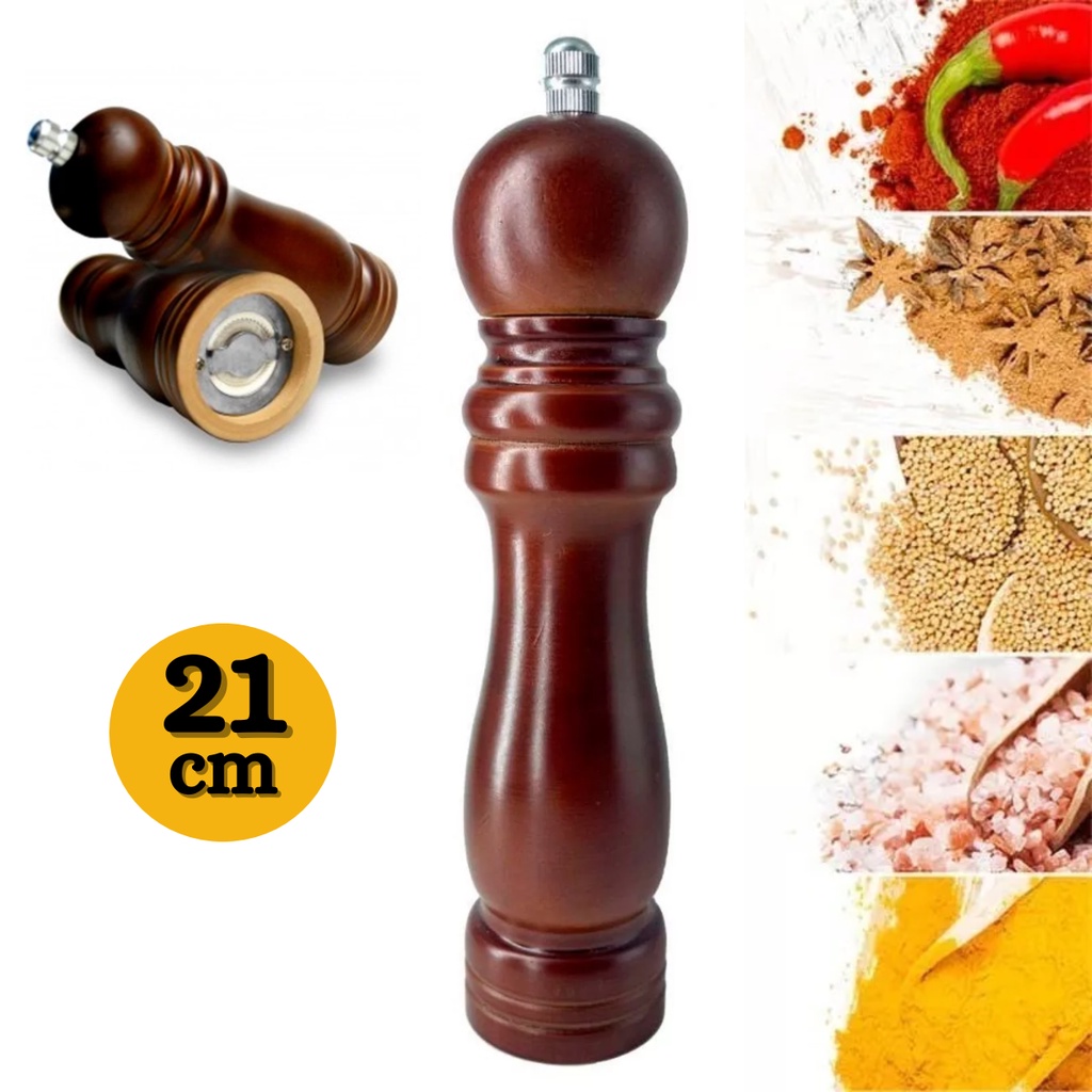 Moedor Picador Pimenta Reino Temperos Condimento Carne Grãos - Corre ...