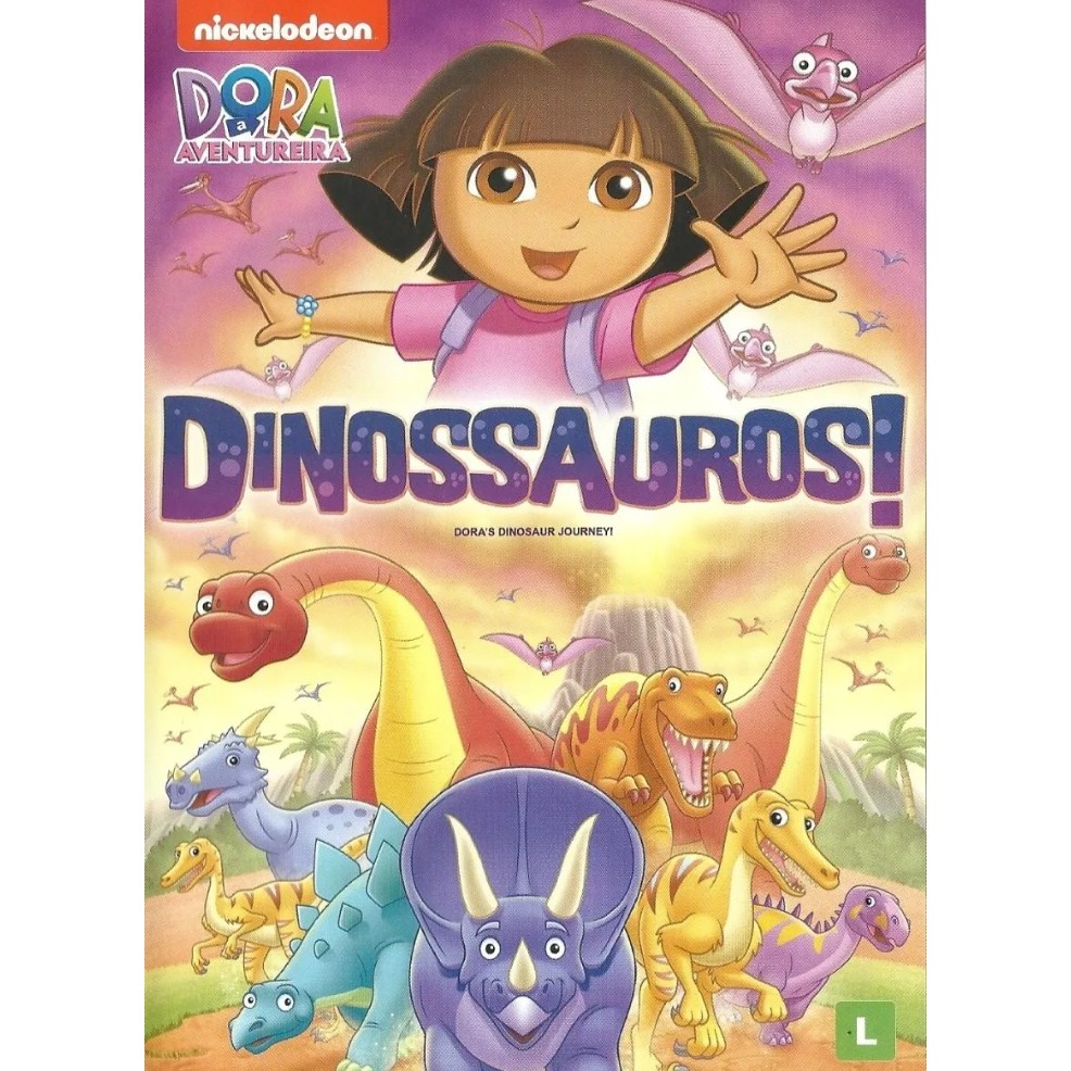 Dvd Original: Dora A Aventureira - Dinossauros (Rodrigo Antas, Botas ...