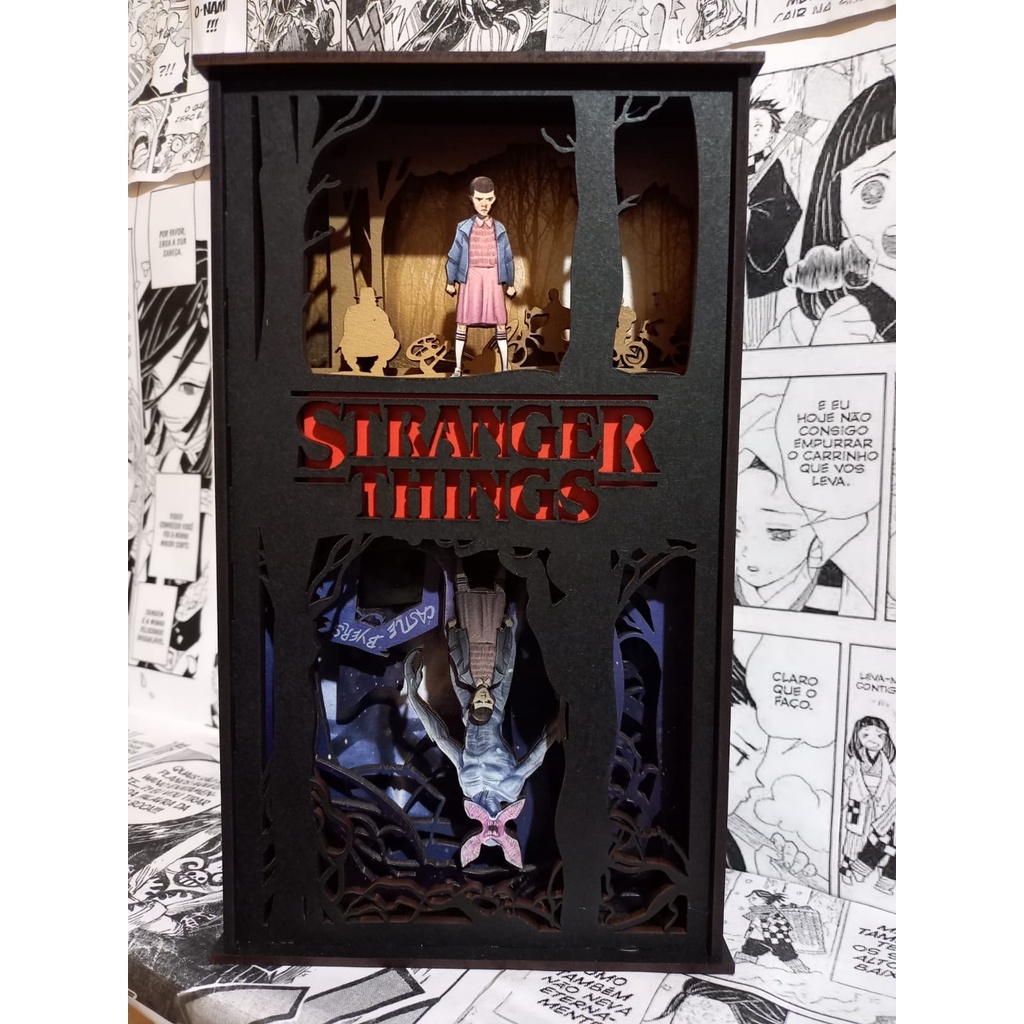 Box 3D - Stranger Things | Shopee Brasil
