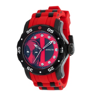 Invicta Marvel Deadpool Men's Watch - 48mm, Red, Black (37363) | Shopee ...