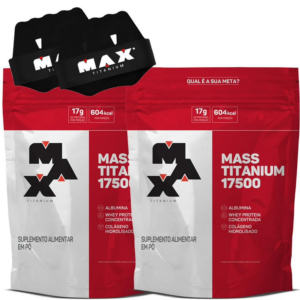 2x Mass Titanium 1,4KG (2800G) Hipercalórico - Max TItanium | Shopee Brasil