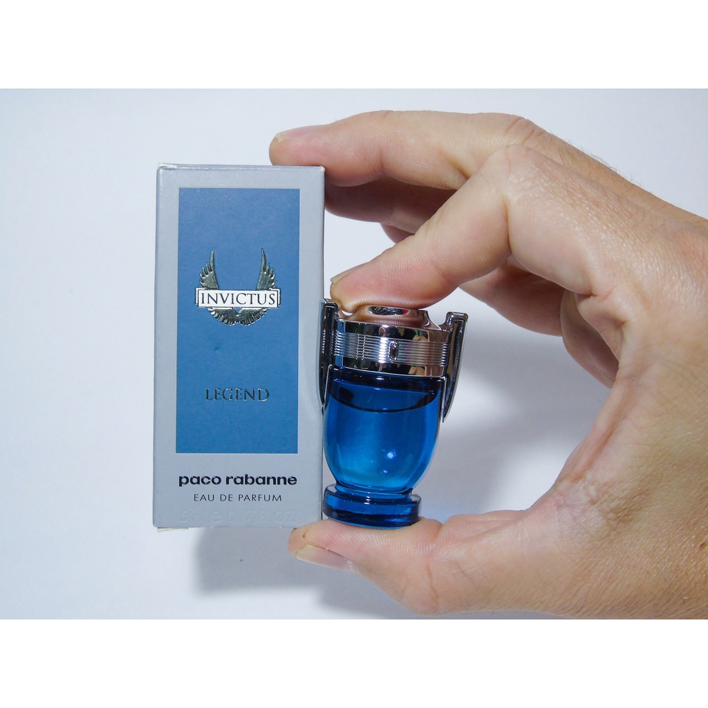 MINIATURA - Invictus Legend Paco Rabanne Perfume Masculino -5mL ...