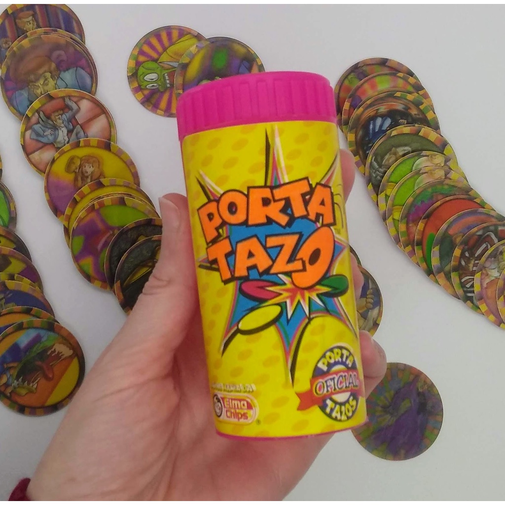 porta tazo oficial original elma chips | Shopee Brasil